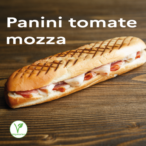 Panini tomate mozza – Cafet' Le Théorème
